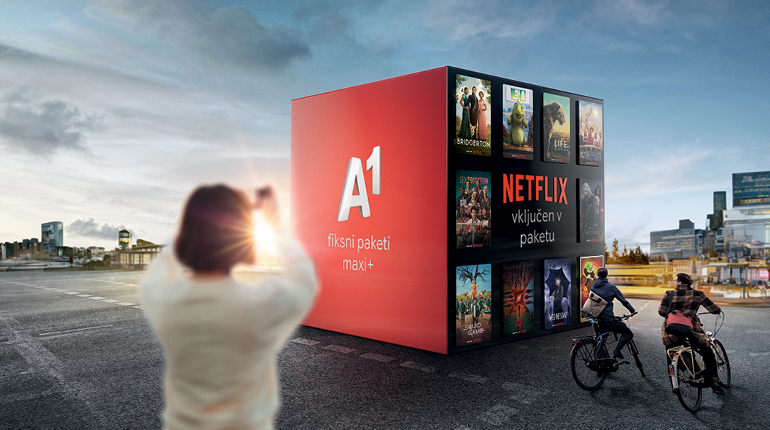 Izberi Netflix pri A1 | A1